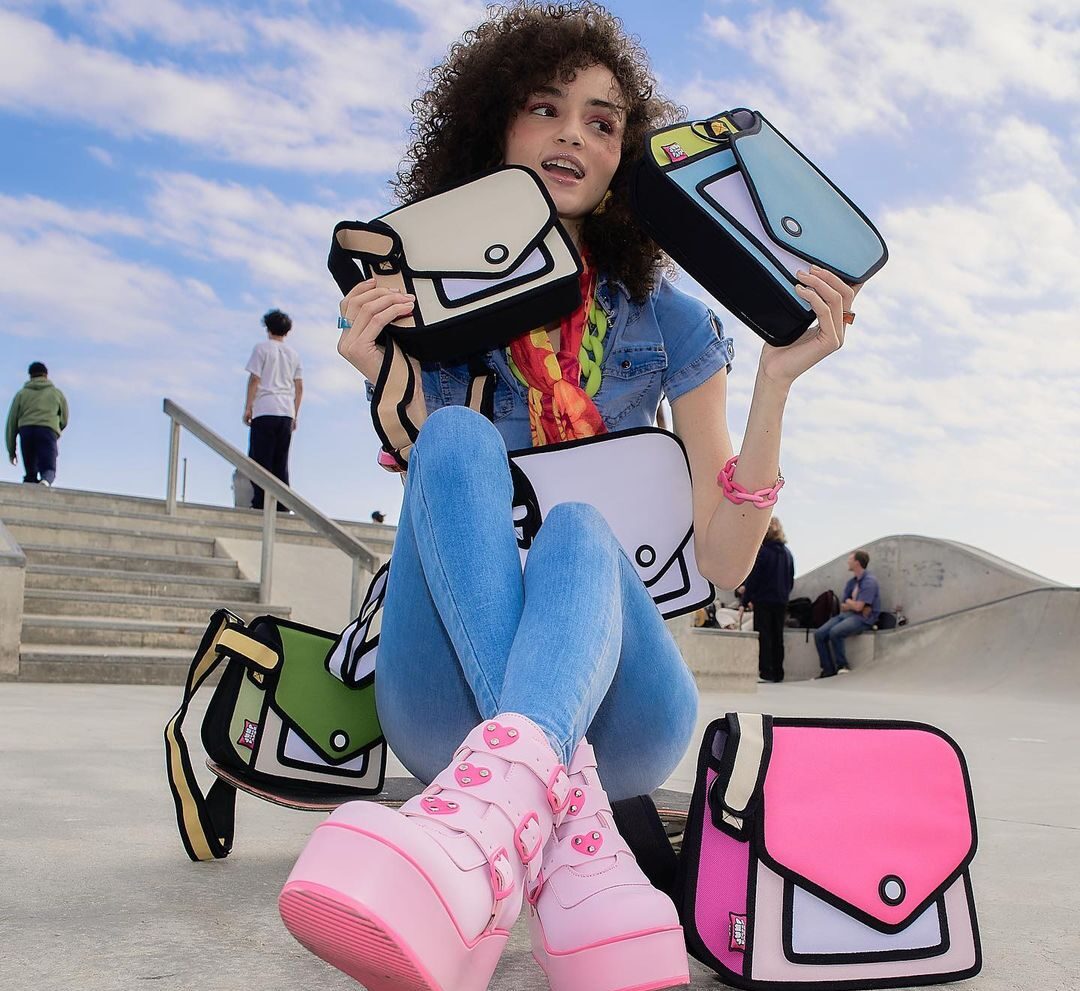 Jump From Paper’s 2D Cartoon Bags Live Up to Their Name